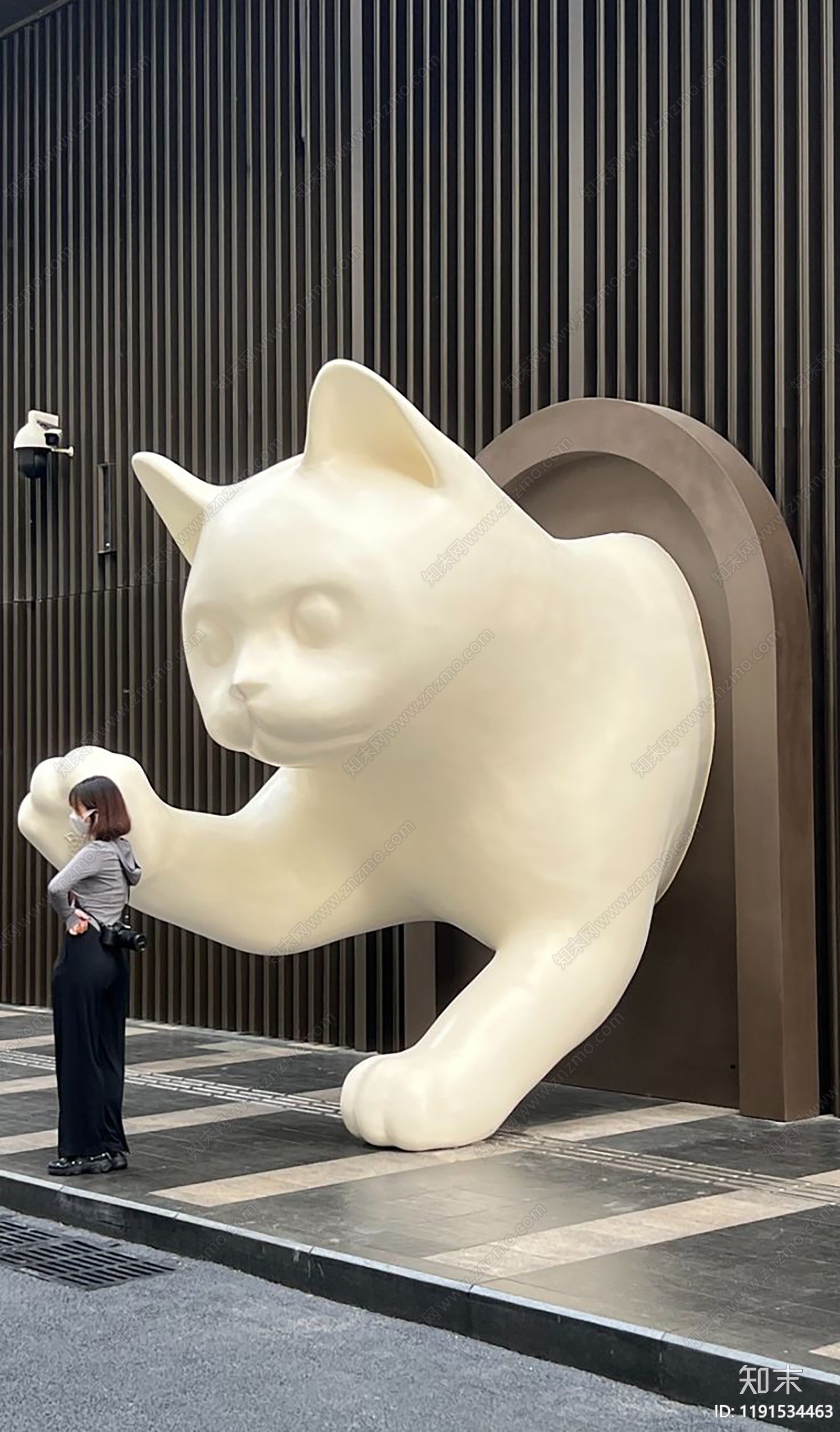 现代极简艺术装置3d模型下载【id1191534463】知末3d模型网