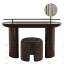 意式轻奢梳妆台3D模型下载【ID:1198802863】_知末3d模型网