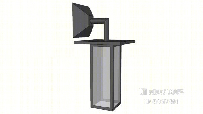 壁灯SU模型下载【ID:47797401】_知末su模型网
