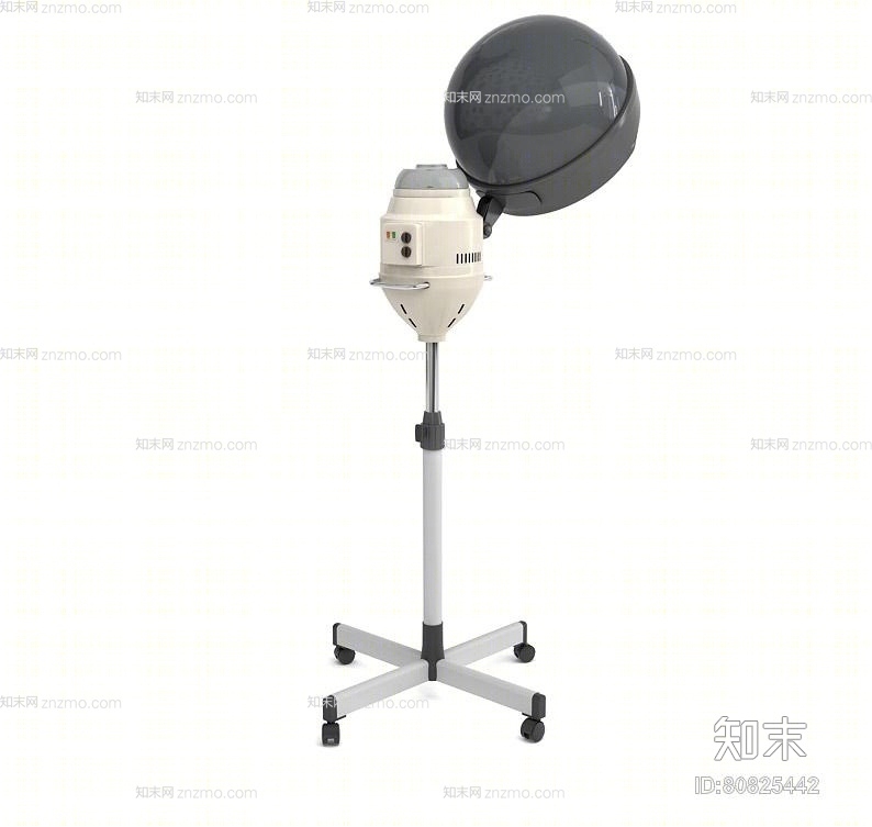 烫发机3D模型下载【ID:80825442】_知末3d模型网