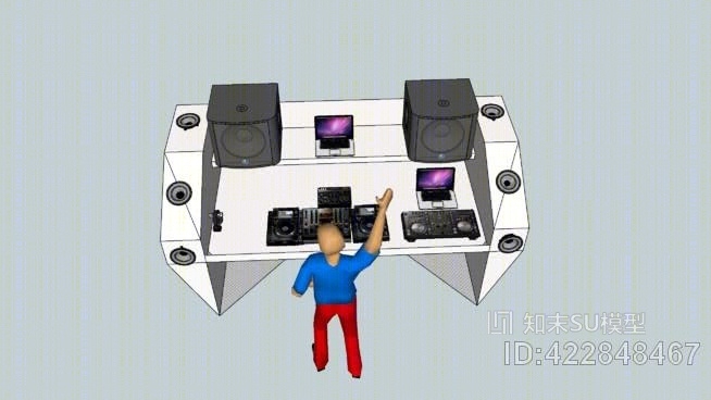 完全DJ表SU模型下载【ID:422848467】_知末su模型网