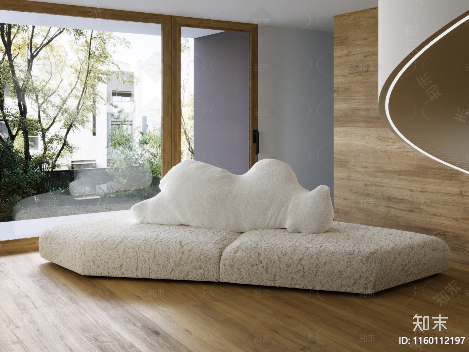 edra北极熊沙发3D模型下载【ID:1160112197】_知末3d模型网